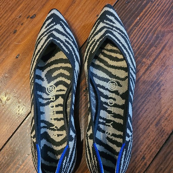 Rothy's | Shoes | Rothys Size 6 Zebra Points | Poshmark